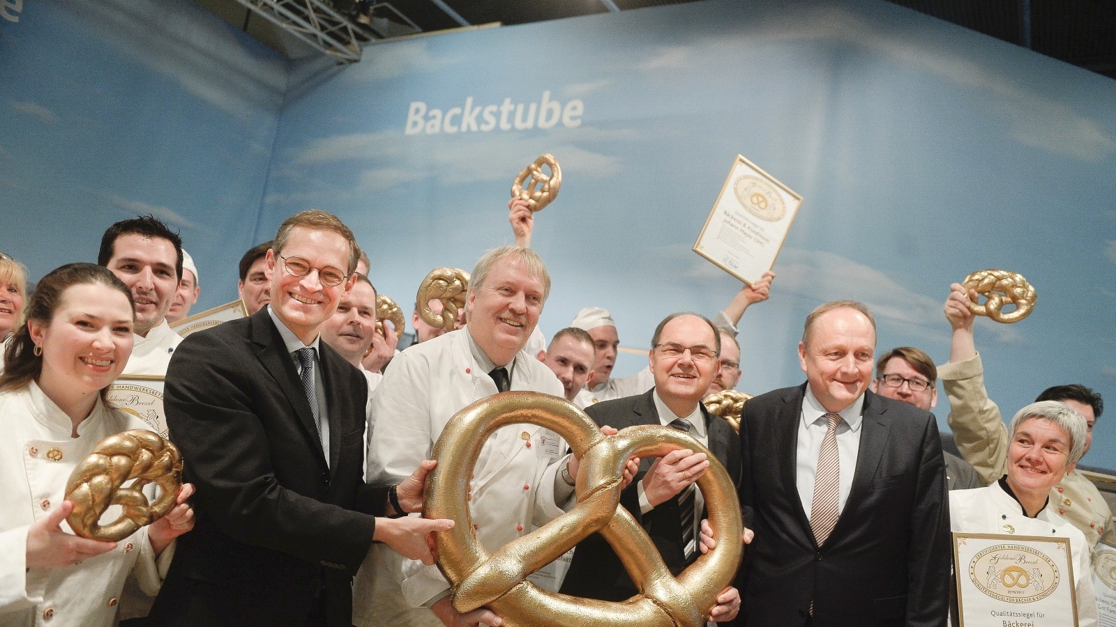 Michael Müller, Milch auf Ex und ganz viel Käse