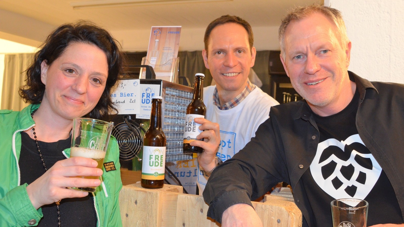 Gute Stimmung beim Craft Beer Day
