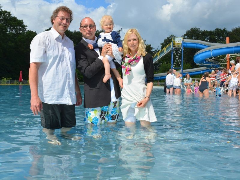 Freibad Bargteheide ist Stormarns größtes Taufbecken