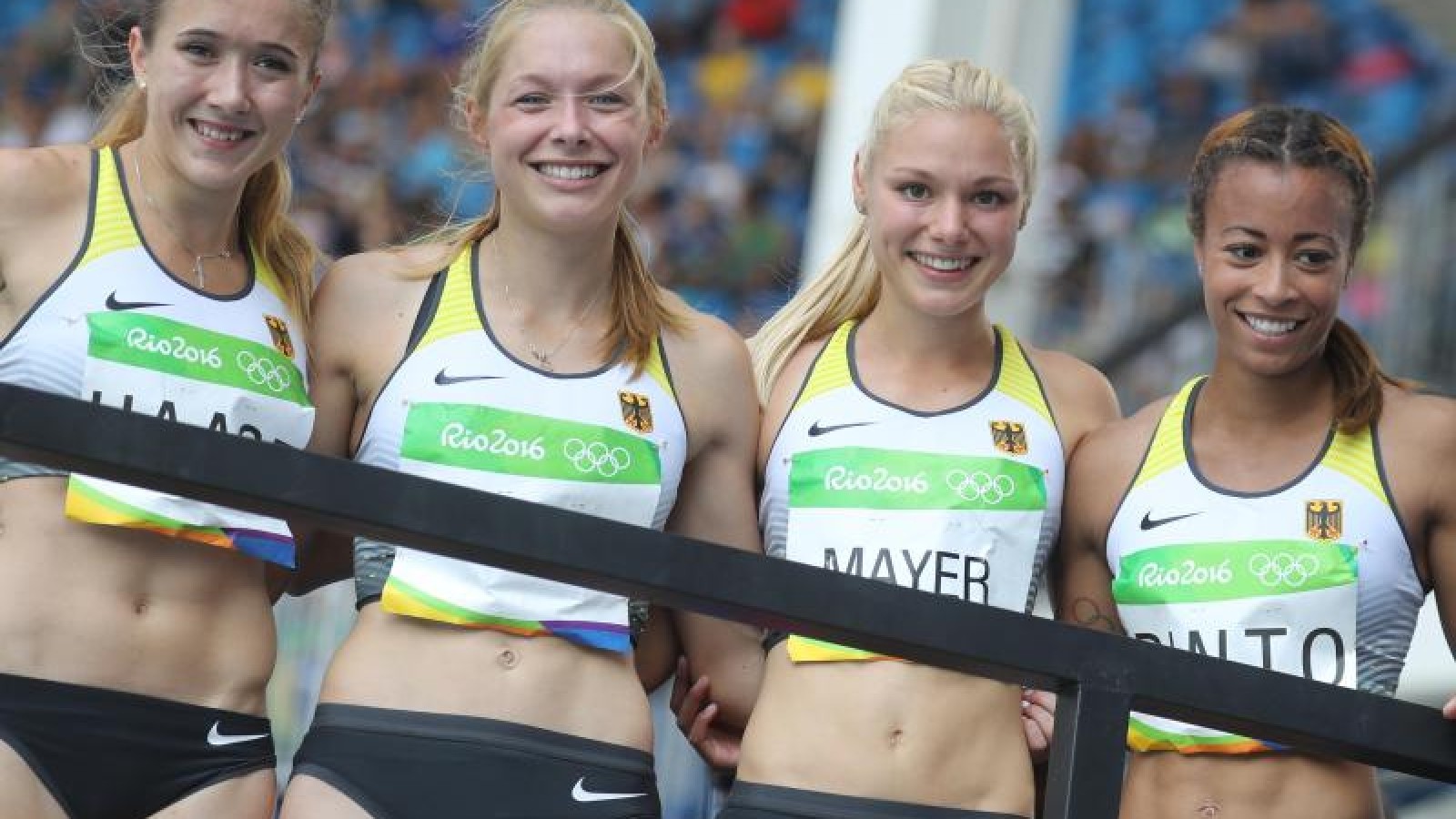 Deutsche Sprint-Staffel der Frauen Vierte