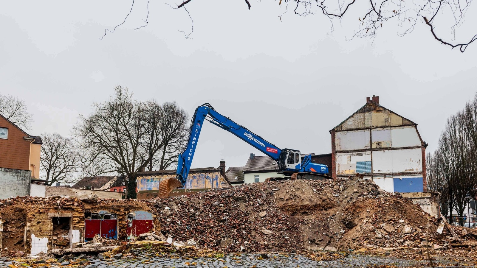 Zwischenfall-Abriss in Bochum-Langendreer verzögert sich
