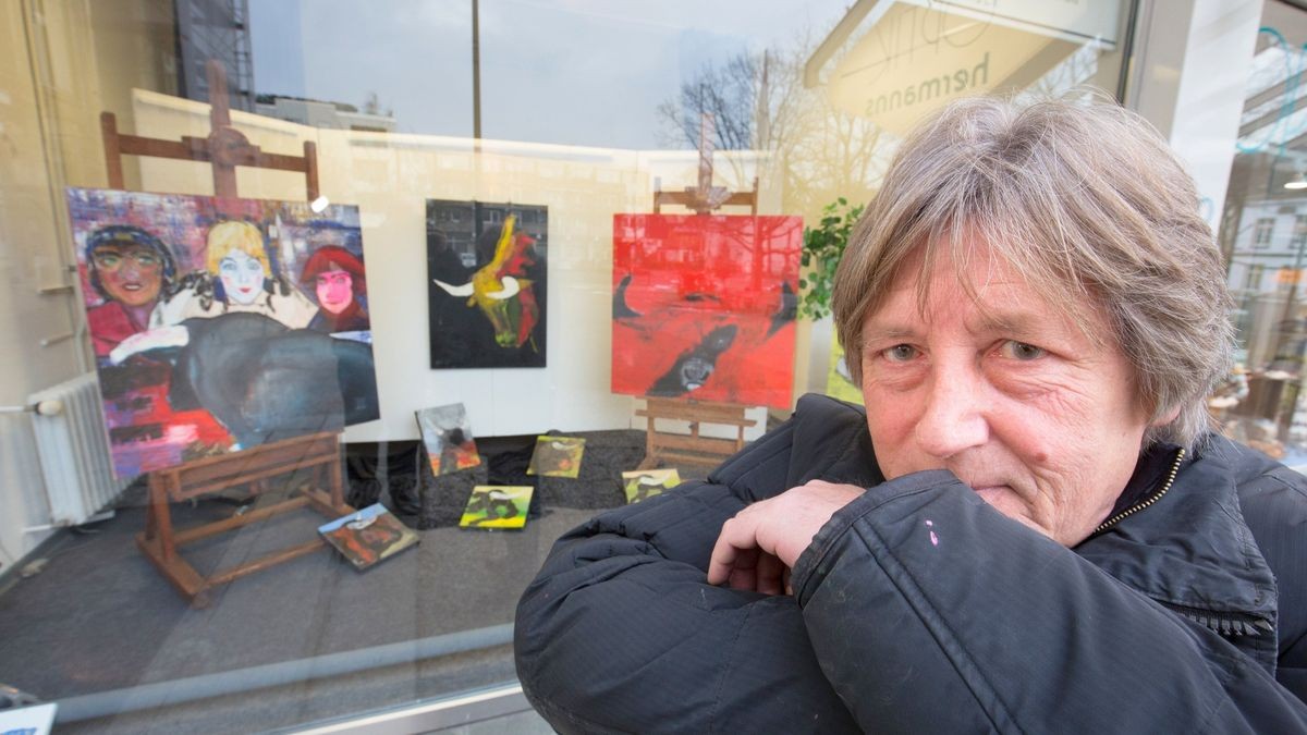 Peter Hild stellt im Kettwiger Kunstfenster aus