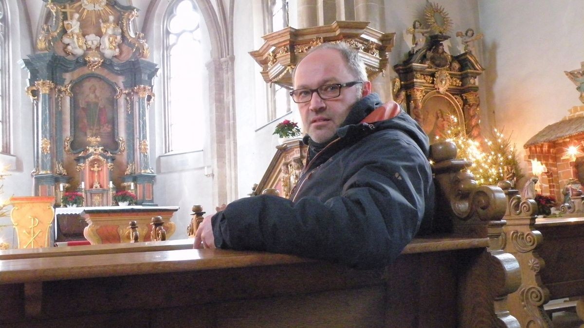 In Rüthen im Dienst als Wortgottesfeier-Leiter