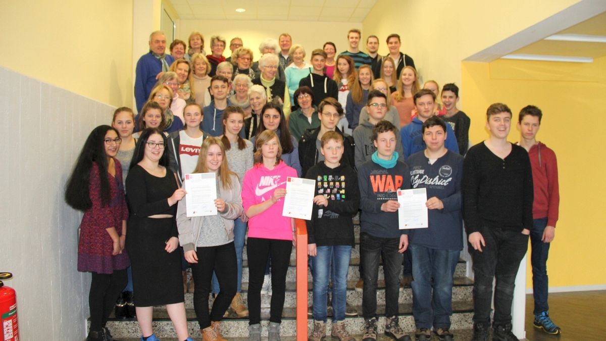 Sekundarschule Olsberg zeichnet Schüler für „JuleA“ aus