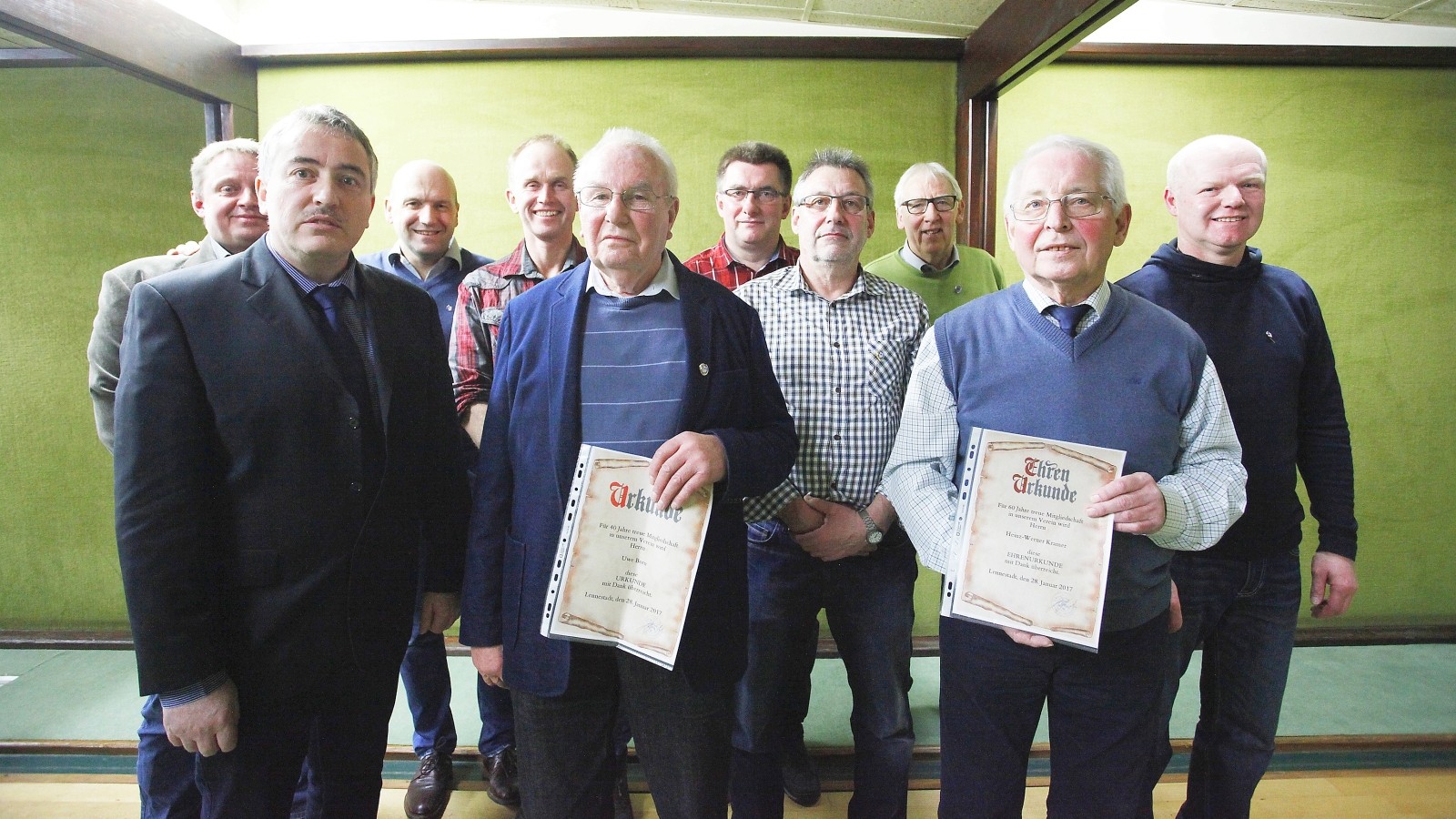 Vorsitzender Hartmut Richter tritt zum letzten Mal an