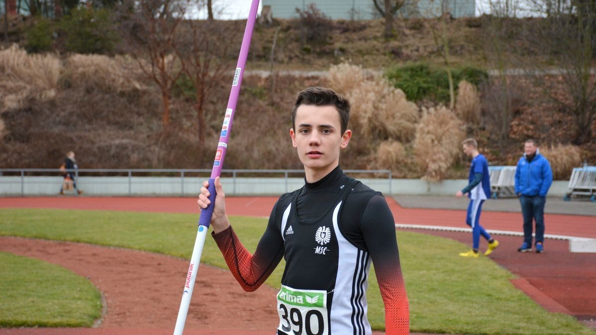 Nils Greims Speer fliegt und fliegt für den Moerser SC