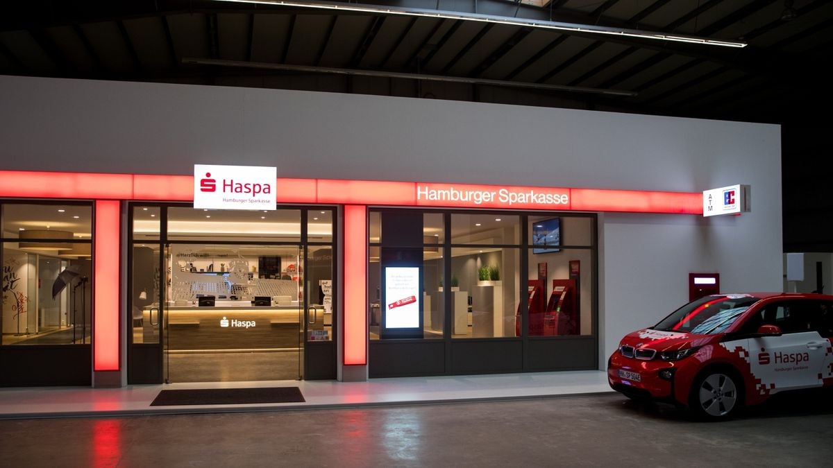 So sollen die neuen Haspa-Filialen aussehen