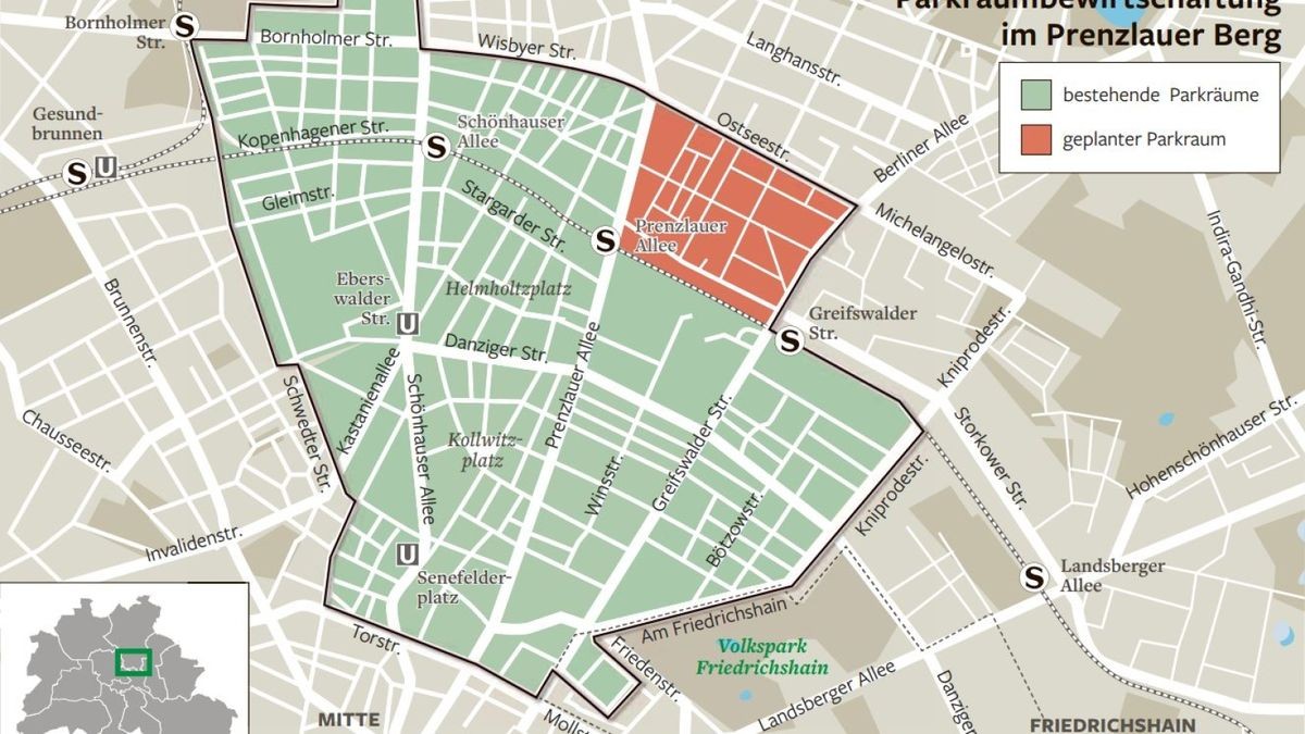 Neue Parkzone in Prenzlauer Berg: Freundliche Zettel statt Knöllchen