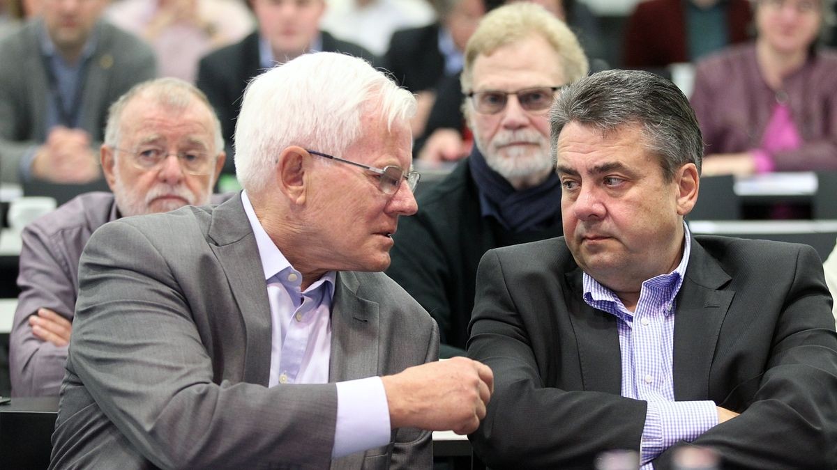 Die SPD dankt ihrem „Lebensretter“ Gabriel
