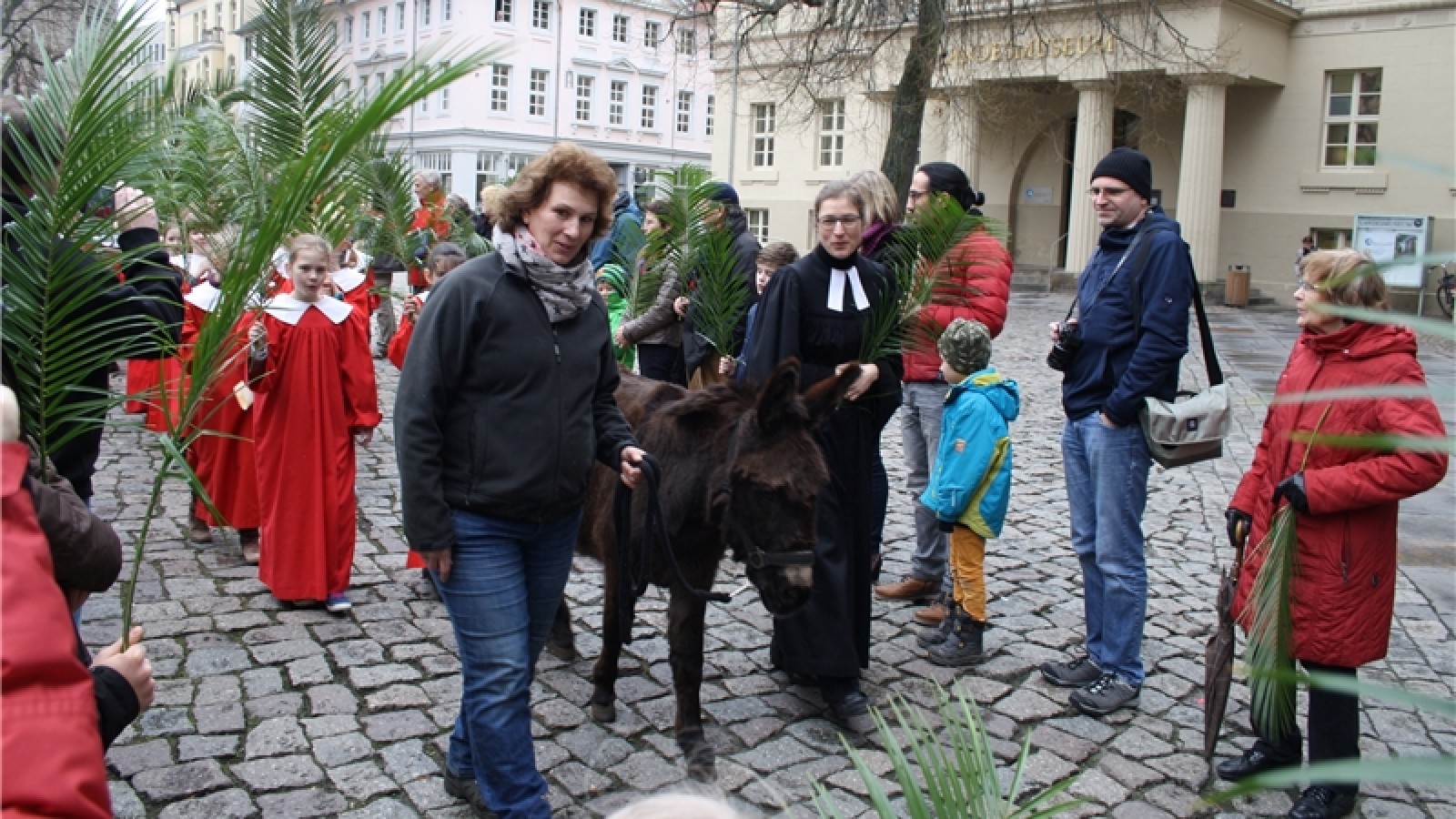 Esel Mup hat einen Ferienjob