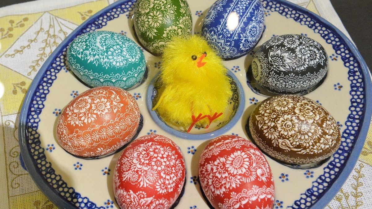 Museum zeigt kunstvoll verzierte Ostereier aus Oberschlesien