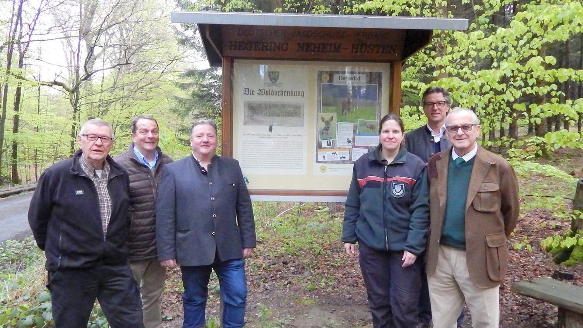 Neue Schautafeln für den Luerwald