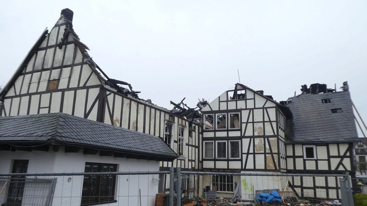 Der Deutsche Hof in Hilchenbach wird abgerissen