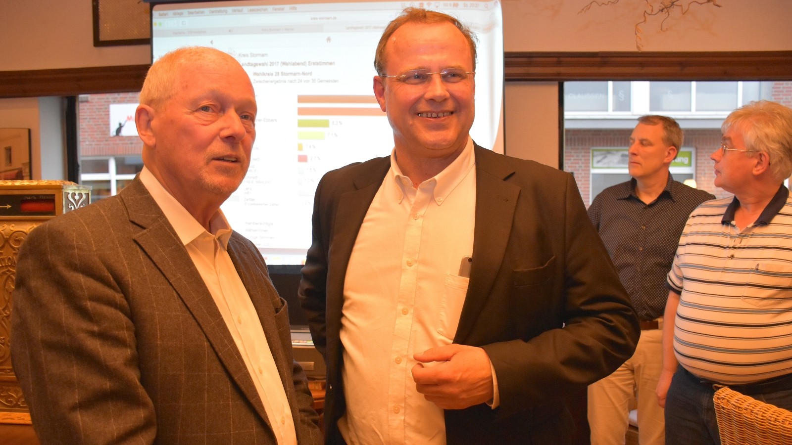 Claus-Christian Claussen setzt sich als Neuling klar durch