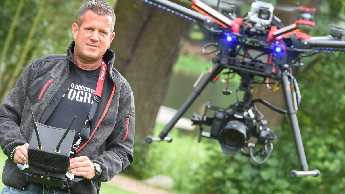 Ein Reinbeker liebt die Vogelperspektive