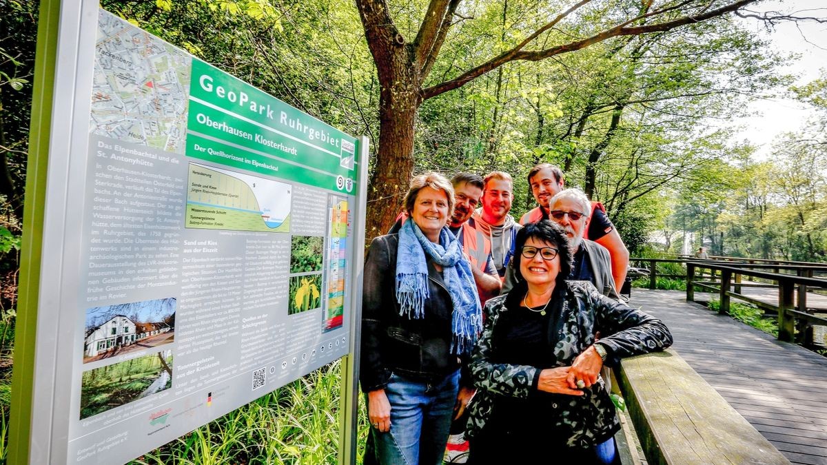 Neue Info-Tafel im Antony-Park soll Interesse wecken