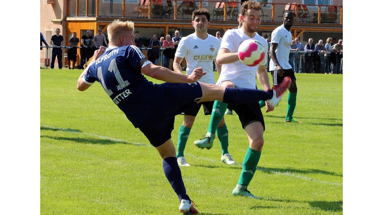 Rico-René Frank wird zum Gäste-Schreck