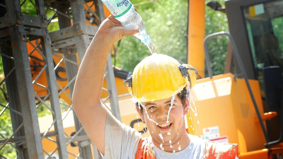Die Hitzewelle erreicht in Essen ihren bisherigen Höhepunkt