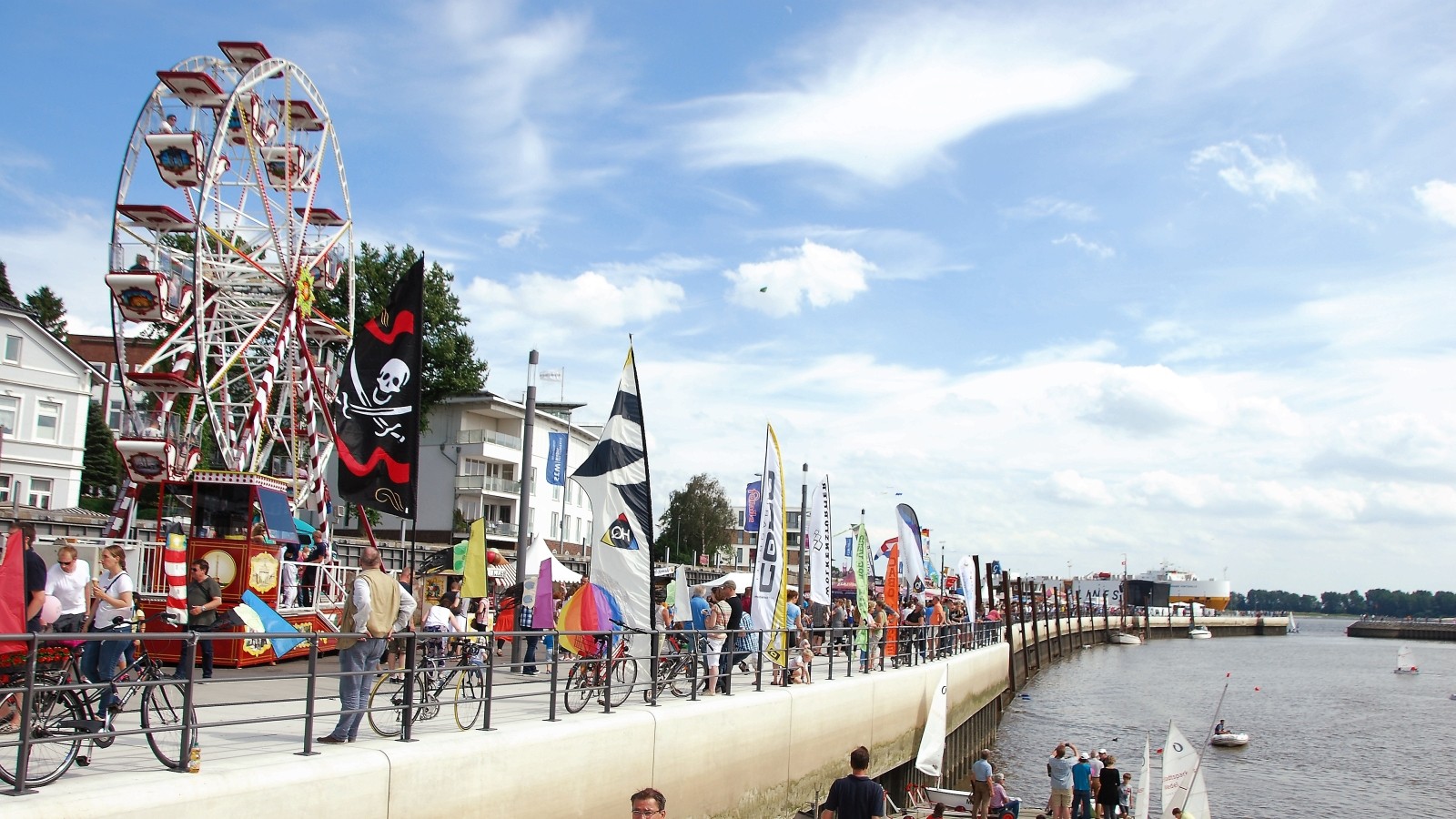 Großes Programm: Wedel feiert seinen Hafen