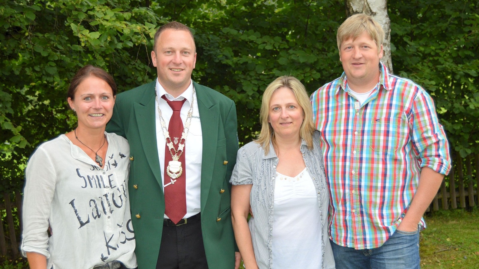 Malermeister Christoph Quinkert regiert in Hengsbeck