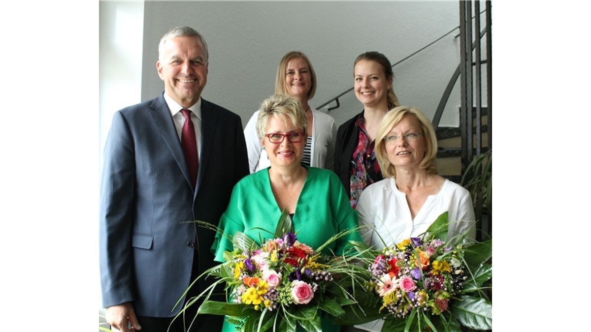 Erzieherinnen feiern Dienstjubiläum