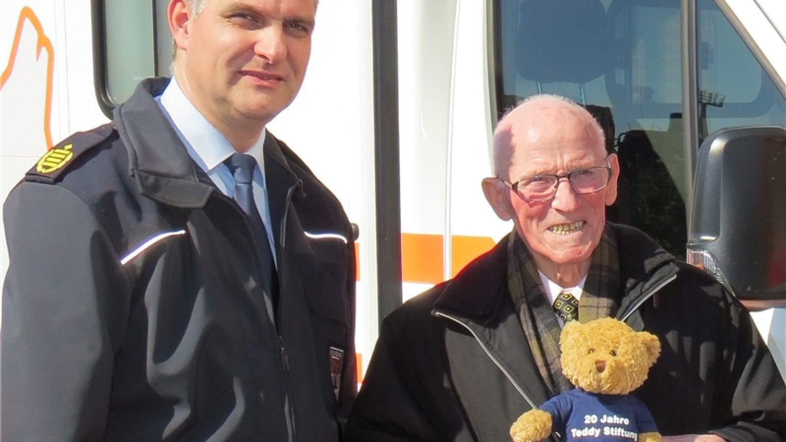 Teddy-Opa wird nicht müde...