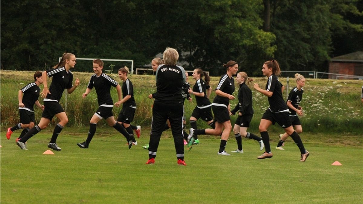 Nach vier Jahren Pause zurück auf dem Platz