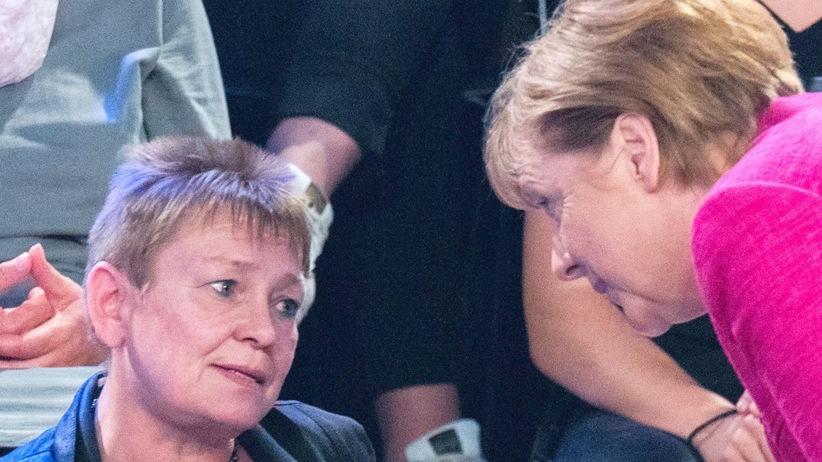 Wie eine Bochumerin Kanzlerin Merkel im TV Kontra gibt