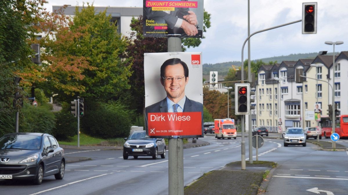 Professor spricht über die Rolle der Wahlplakate in Meschede