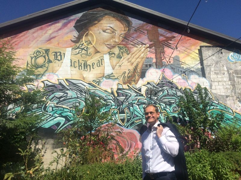 Michael Müller lässt sich das hippe L.A. zeigen