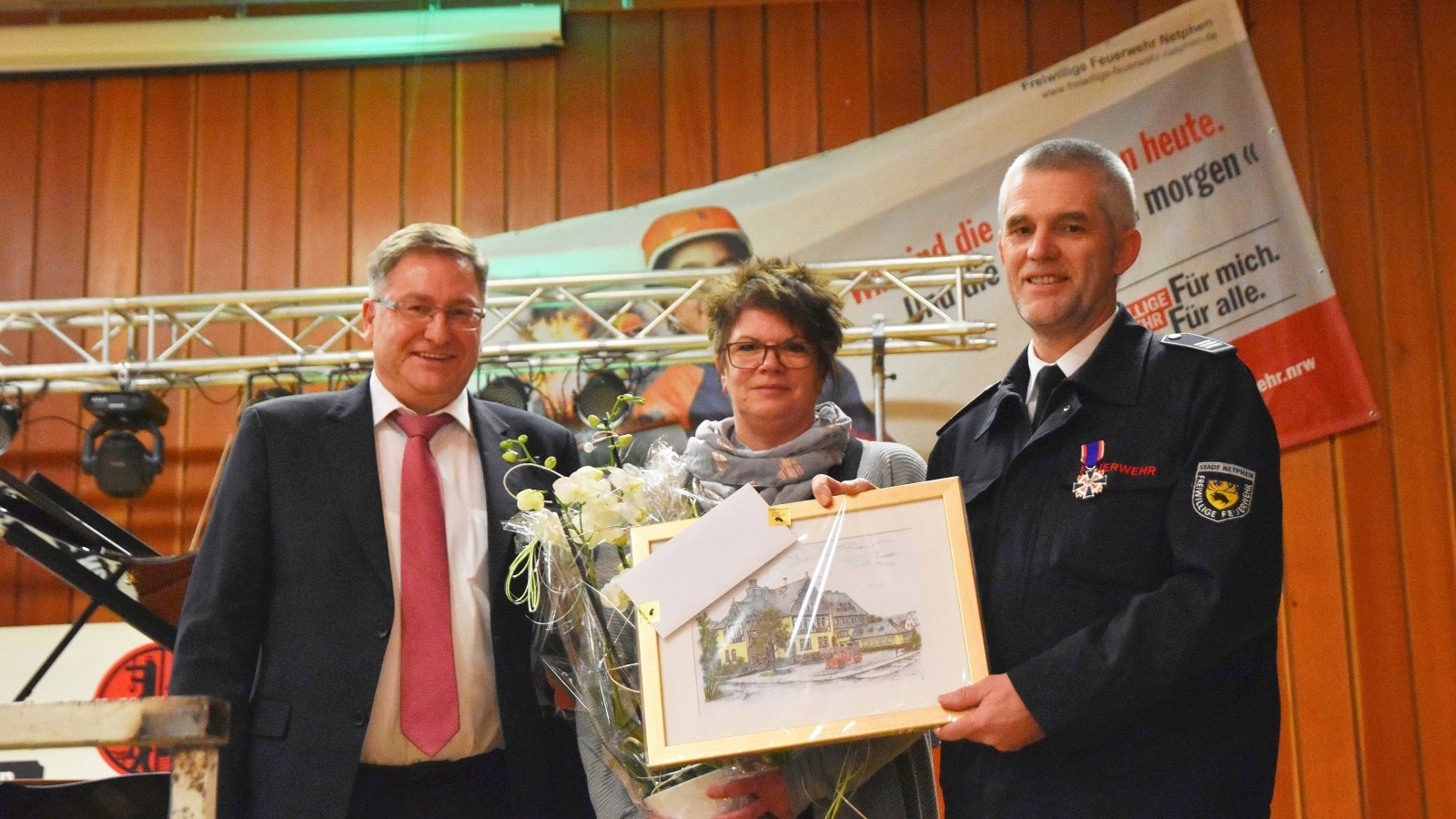 Abschied vom Chef der Freiwilligen Feuerwehr Netphen