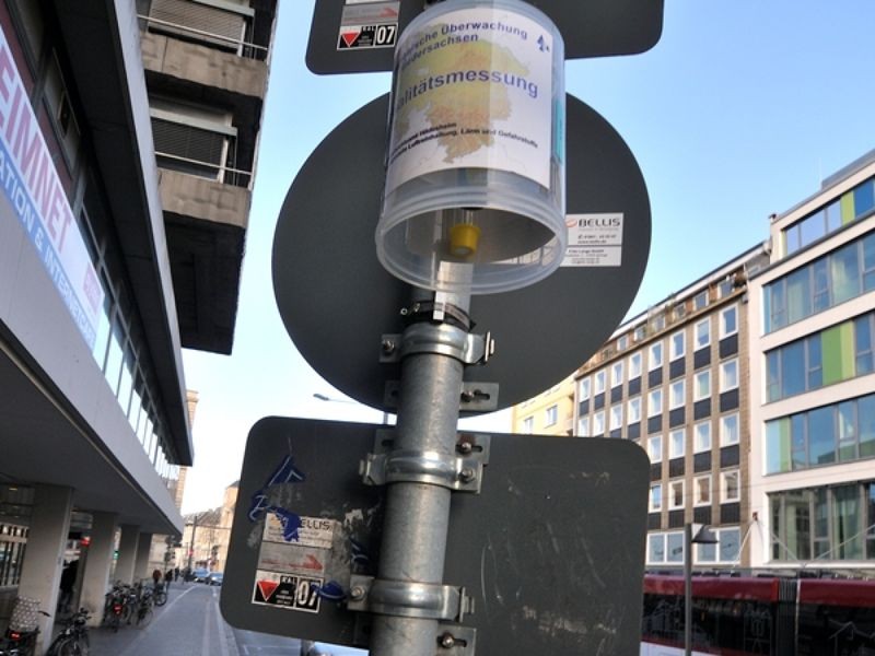 Stickstoff-Dioxid: Am Bohlweg finden Zusatz-Messungen statt