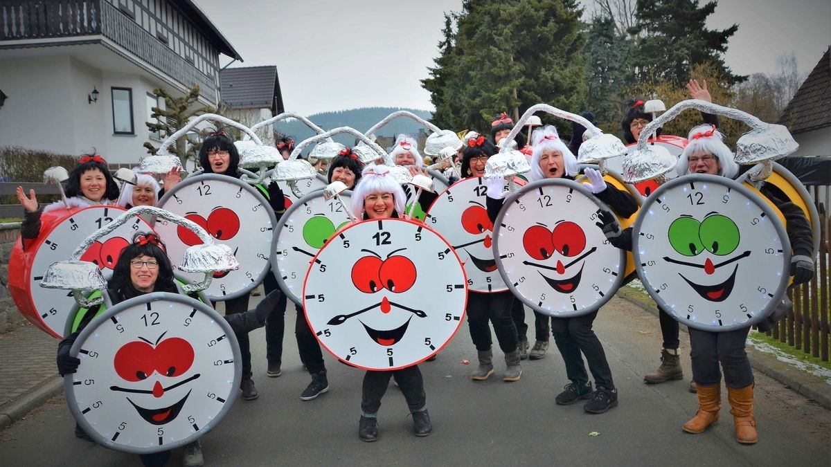 Karnevalszug in Liesen