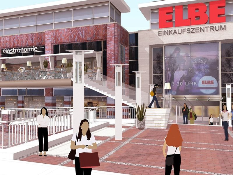Elbe Einkaufszentrum soll um 6000 Quadratmeter wachsen