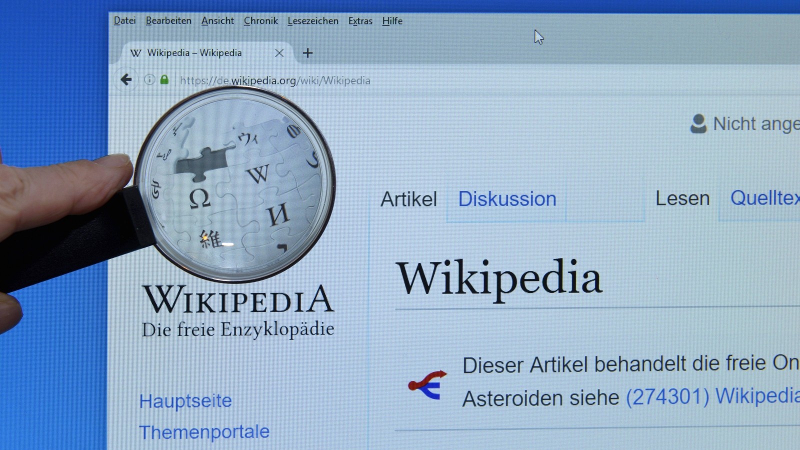 Willkommen in der Welt von Wikipedia