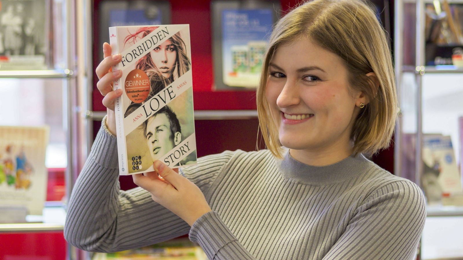 Anna Savas lebt ihren Traum: Sie schreibt Bücher