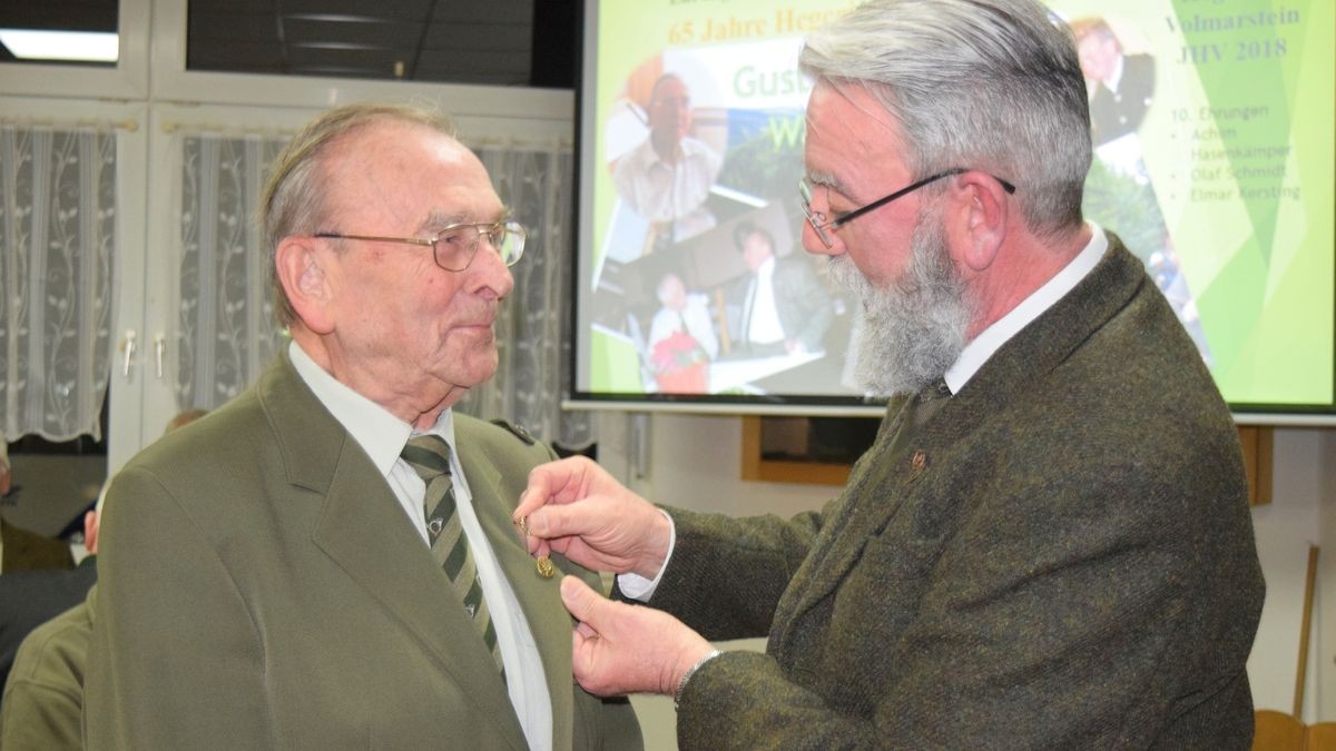 65 Jahre aktiv im Hegering Volmarstein