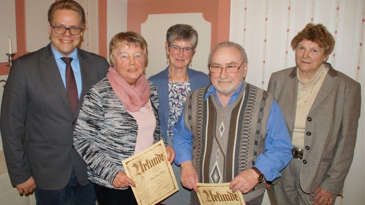 MTV Herzberg ehrt langjährige Mitglieder