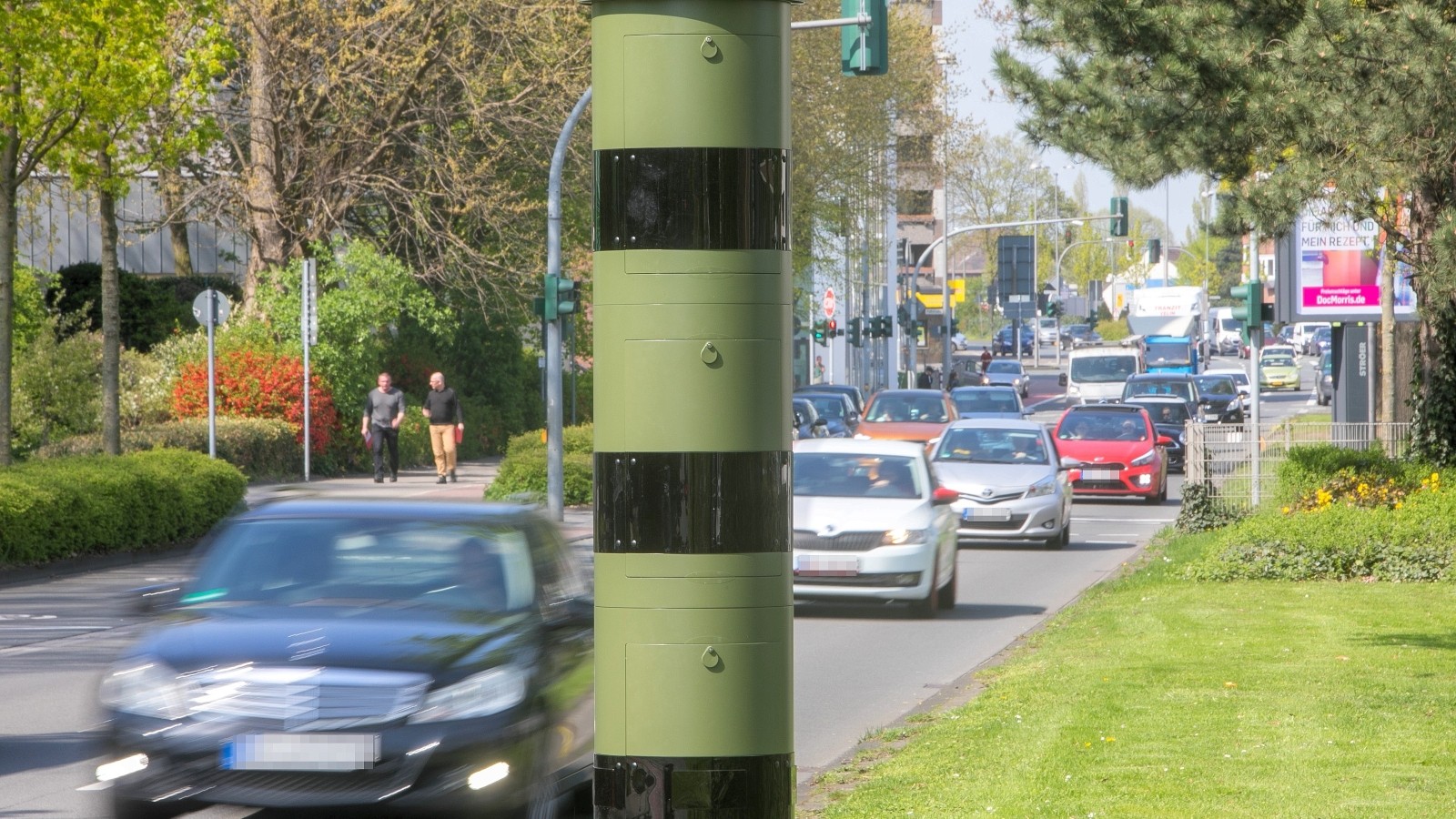 Ruhiger Start für die Laser-Blitzer in Bottrop