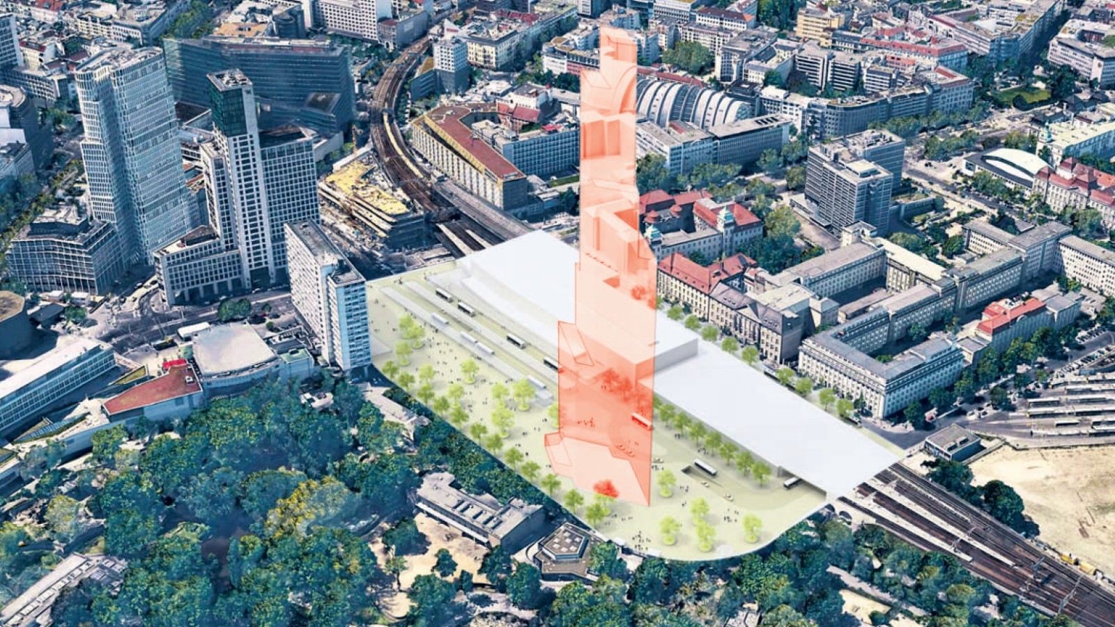 Neuer Anlauf für den 209-Meter-Turm am Zoo