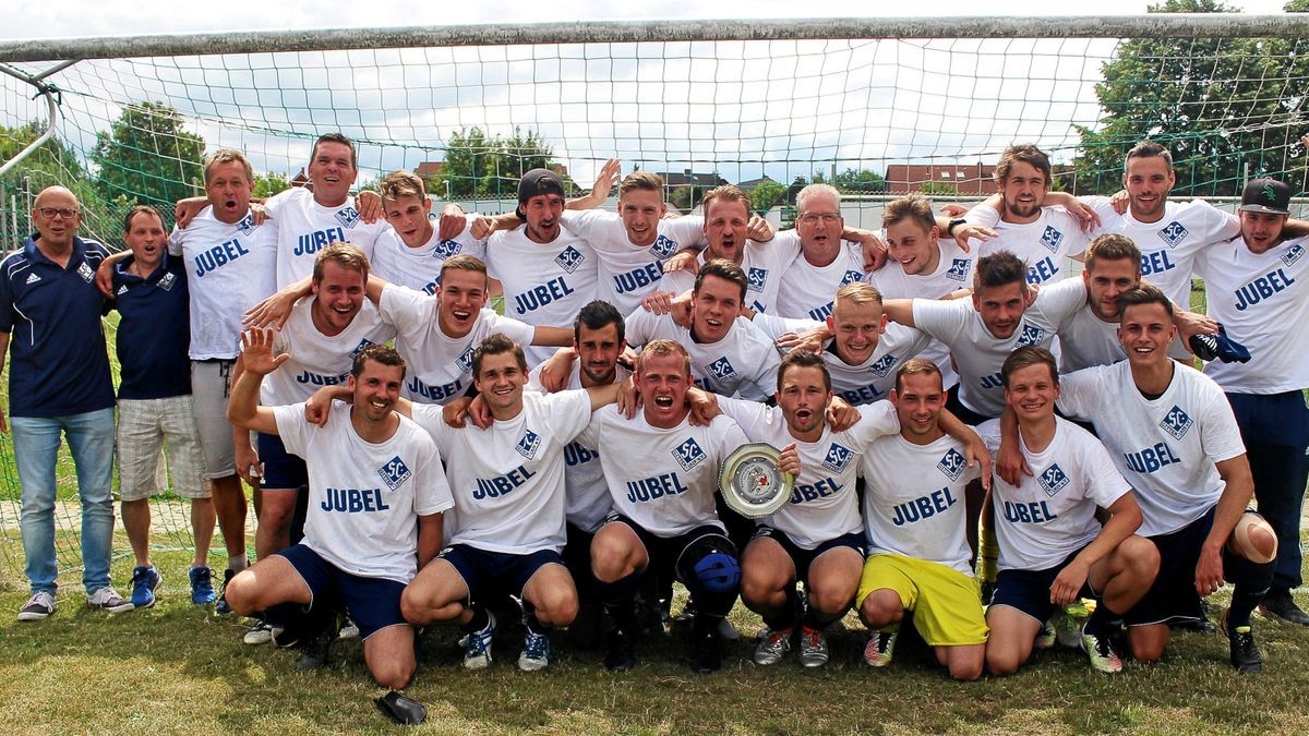 Der SC Gitter jubelt und sagt „Tschüss“