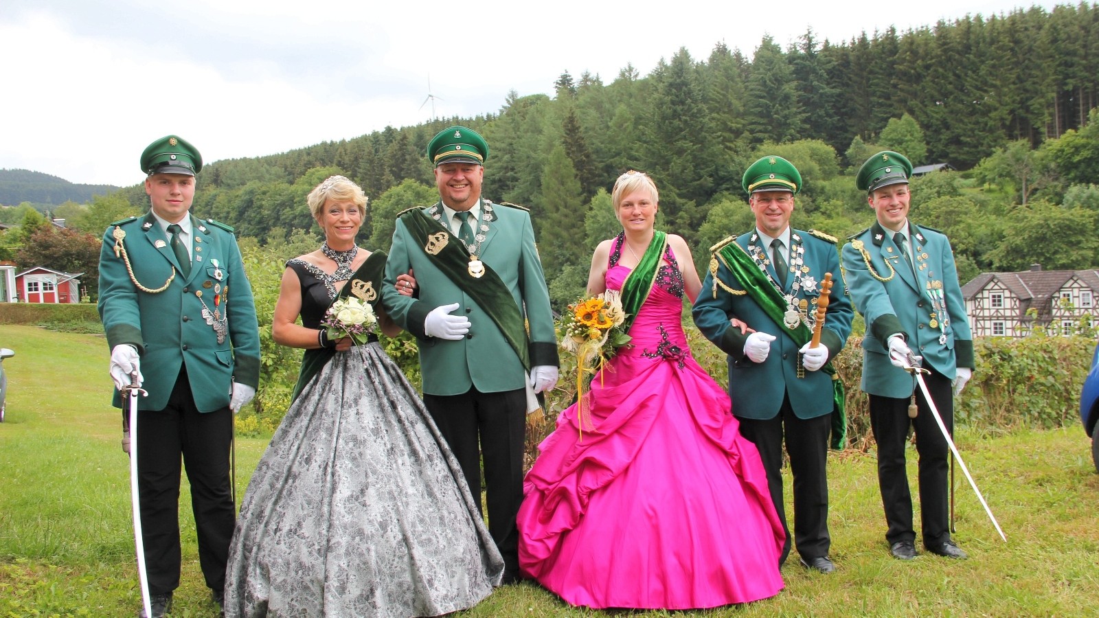 Christof Riedesel und Frau Antje Regenten in Wunderthausen
