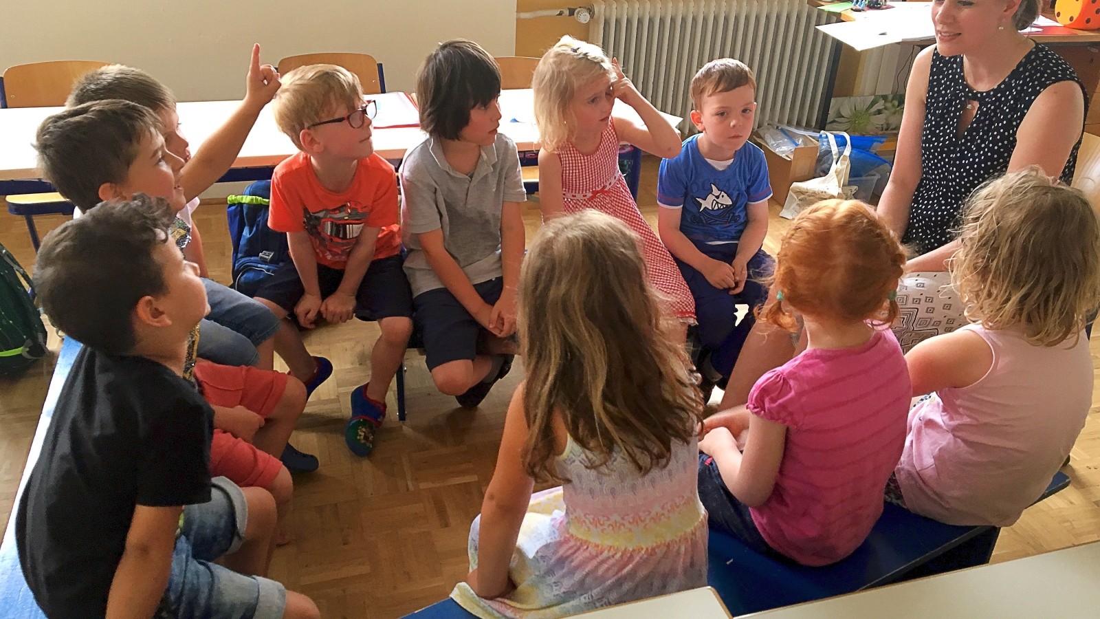 Zukünftige I-Männchen aus Hagen lernen in der Minischule