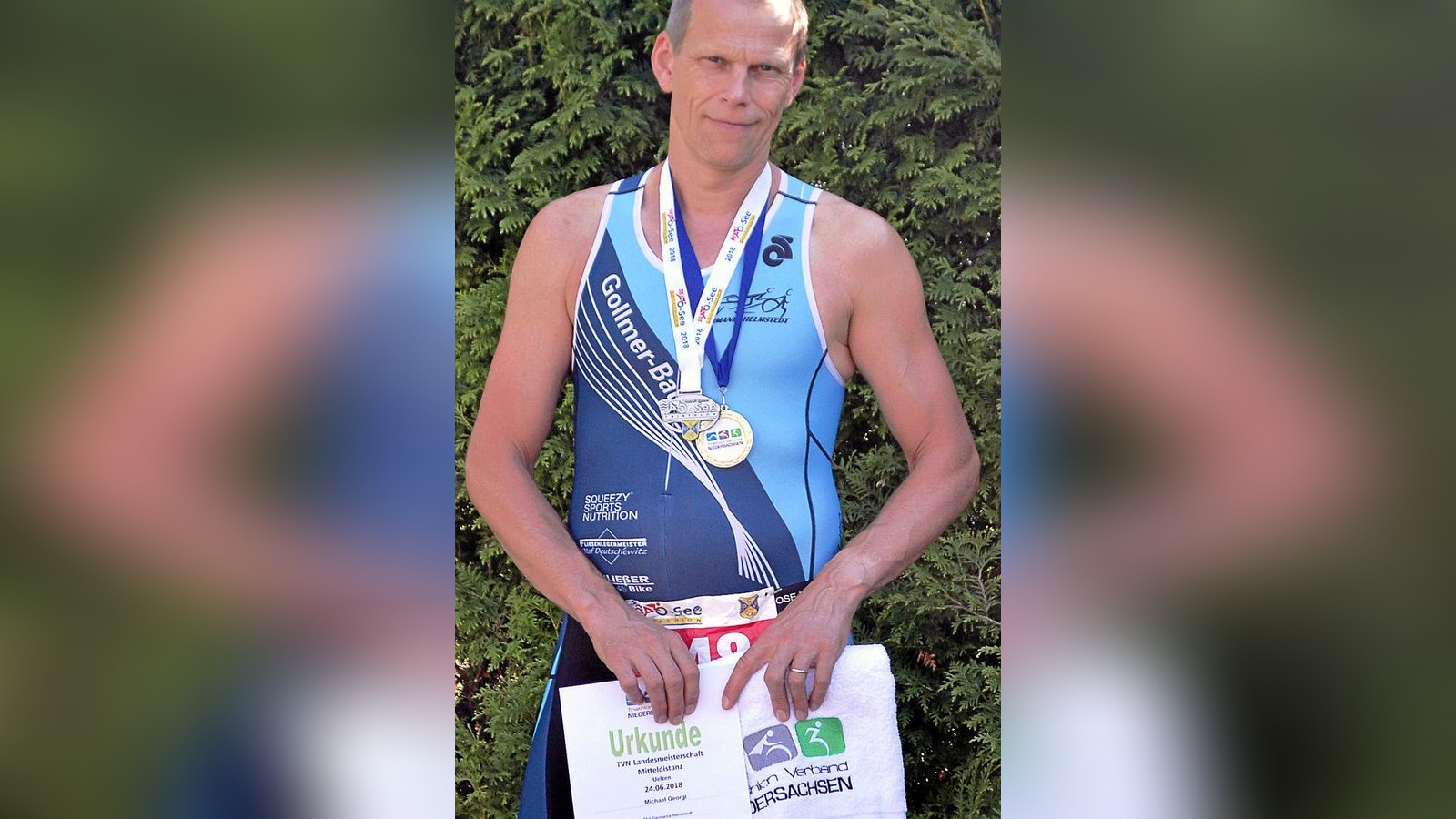 Michael Georgi krönt sich zum Landesmeister