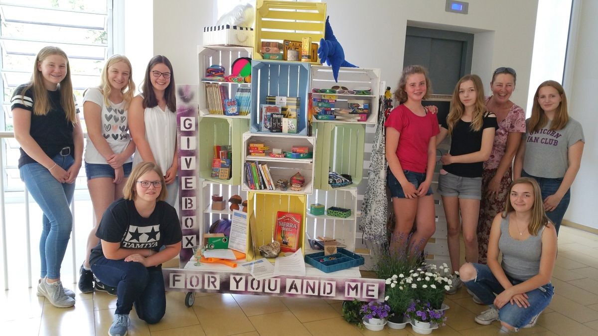 Neue „Givebox“ am Hönne-Gymnasium in Menden