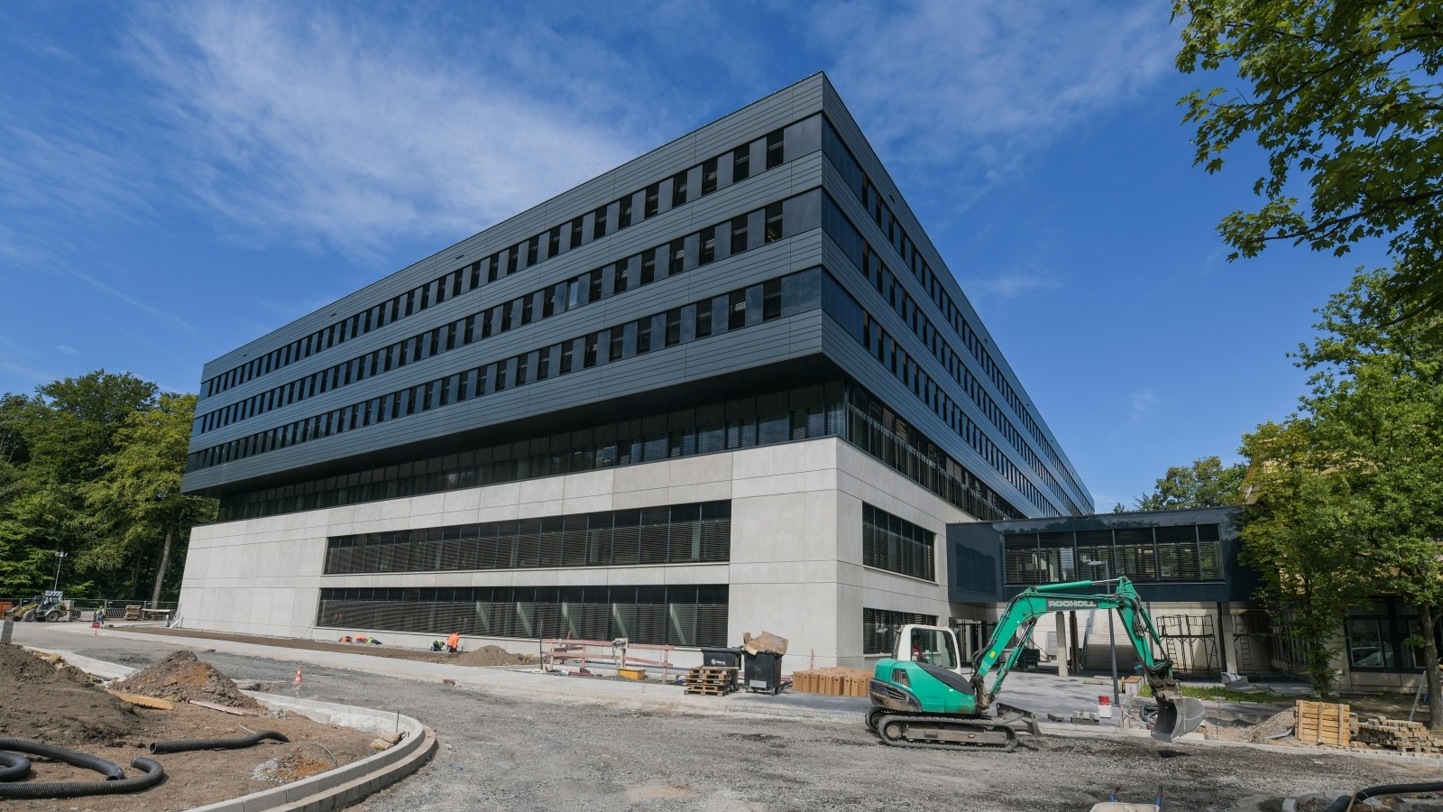 Das neue GD-Gebäude der RUB