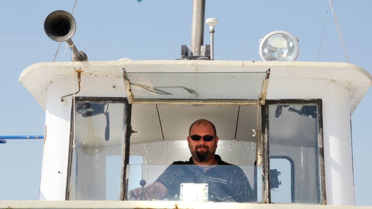 Zuhause ist der Fährmann Daniel de Raaf „auf de gönne Kant“