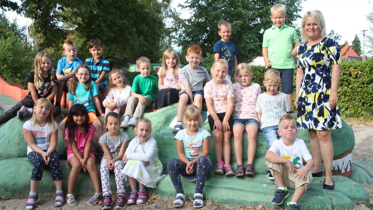 Die Erstklässler aus dem Landkreis Peine