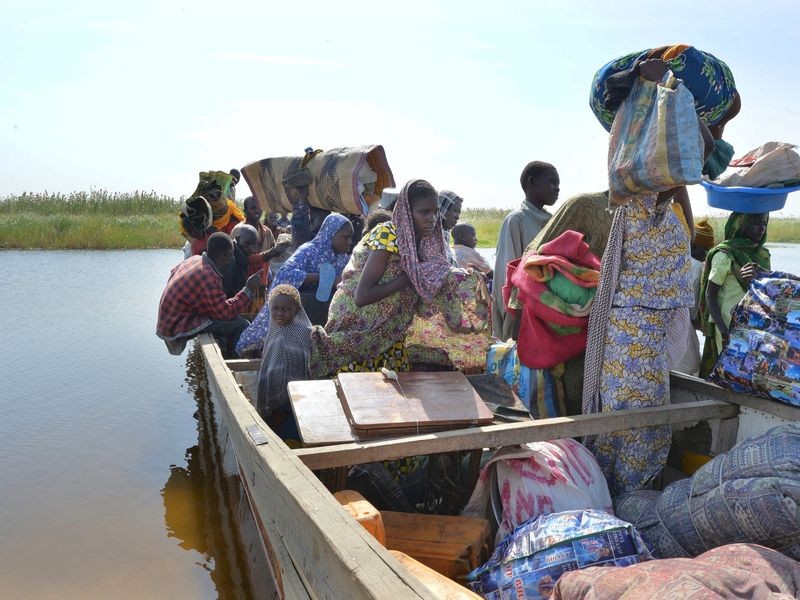Der Tschadsee - ein Symbol für die weltweite Flüchtlingskrise
