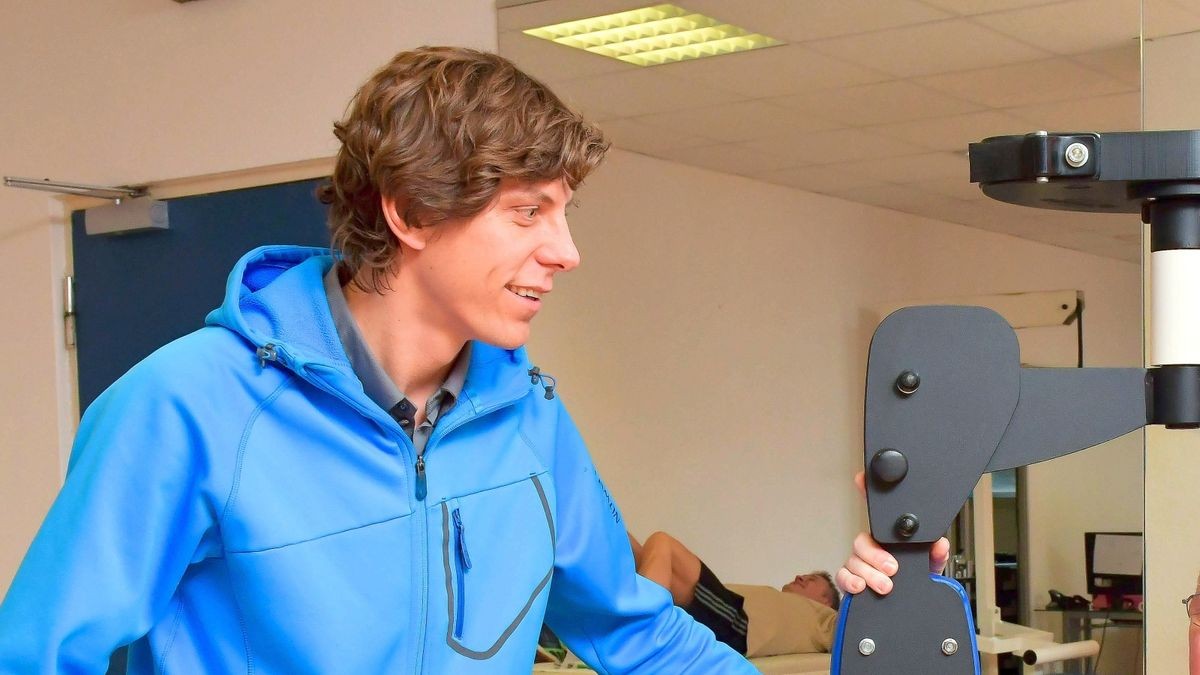 Marcel Schipper referiert über Entspannung und Bewegung